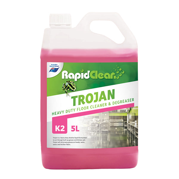 TROJAN Rapid clean floor cleaner 5LT – Silverdale Produce & Hire