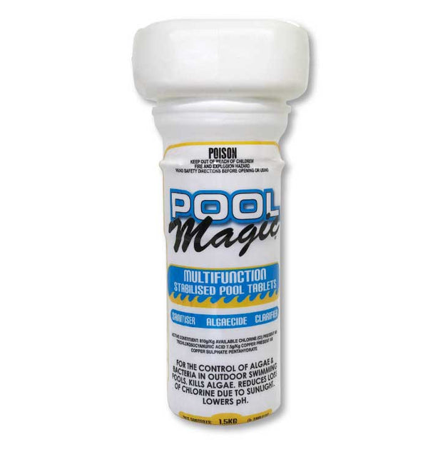 Pool Magic Multifunction Stabilised Tablets 1.5kg Floater – Silverdale ...