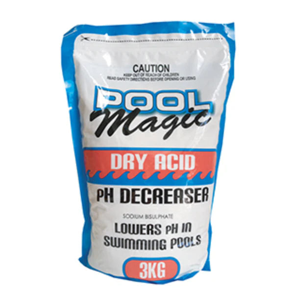 Pool magic dry acid 3kg – Silverdale Produce & Hire