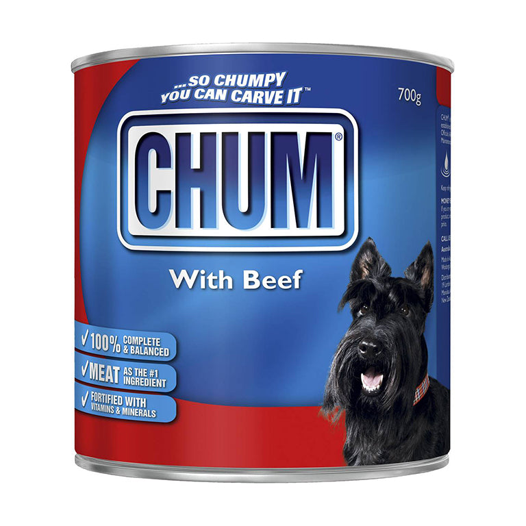 Chum - Beef 700g Can – Silverdale Produce & Hire