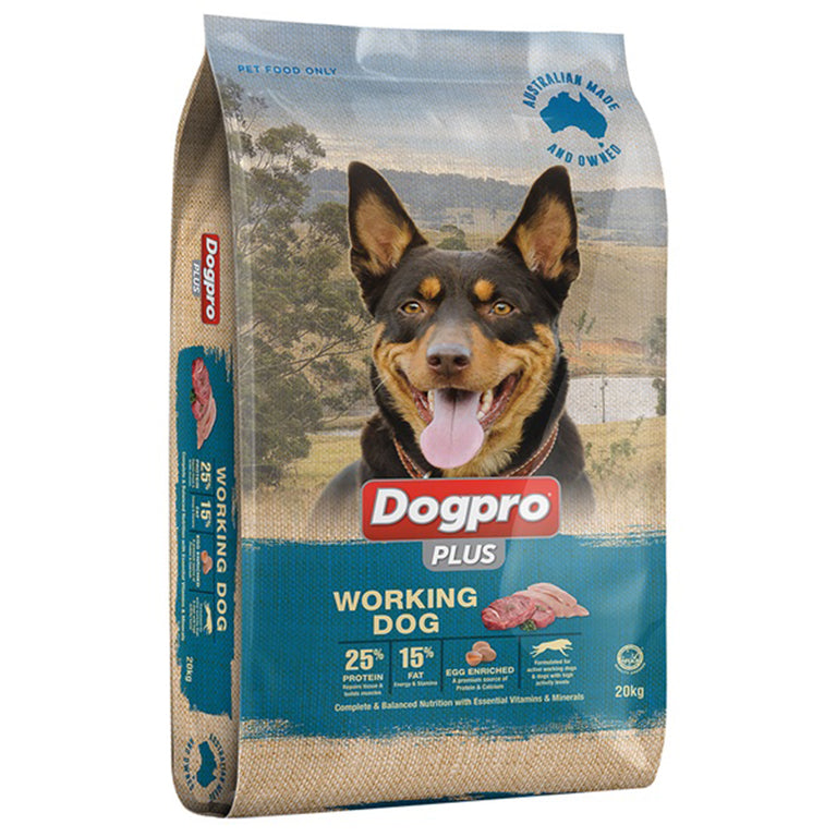 Hypro Dogpro Plus Working Dog 20kg – Silverdale Produce & Hire