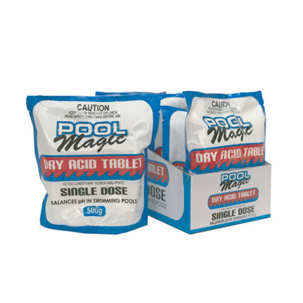 Pool Magic Dry Acid Tablet 500g – Silverdale Produce & Hire